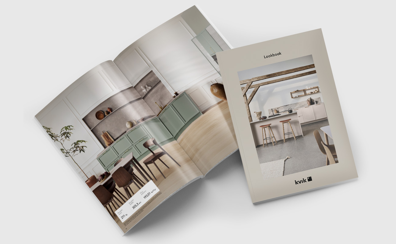 Kvik Kataloge | Inspiration für Küche, Bad und Schranklösungen | Kvik